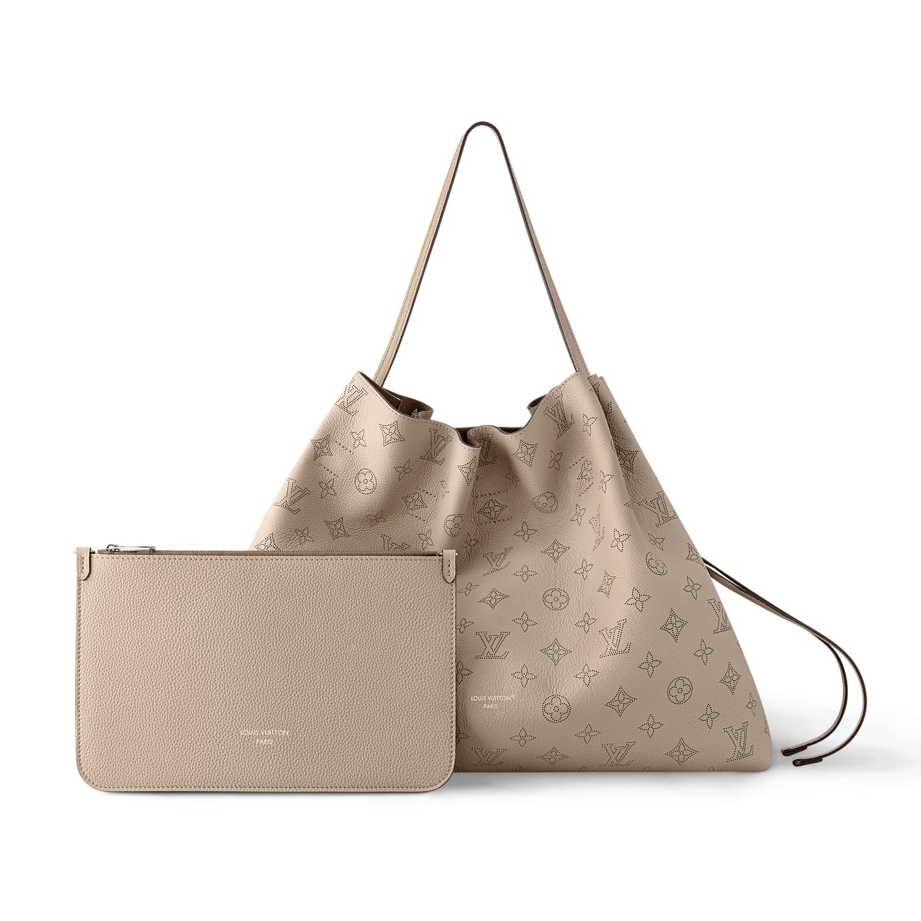 Boundless Bag - Luxury Mahina Leather Beige | LOUIS VUITTON